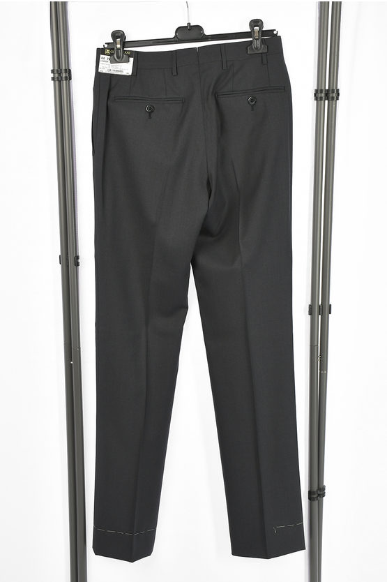 CORNELIANI men Trousers 44 IT Grey Straight Slacks Dress Pants LEADER ...